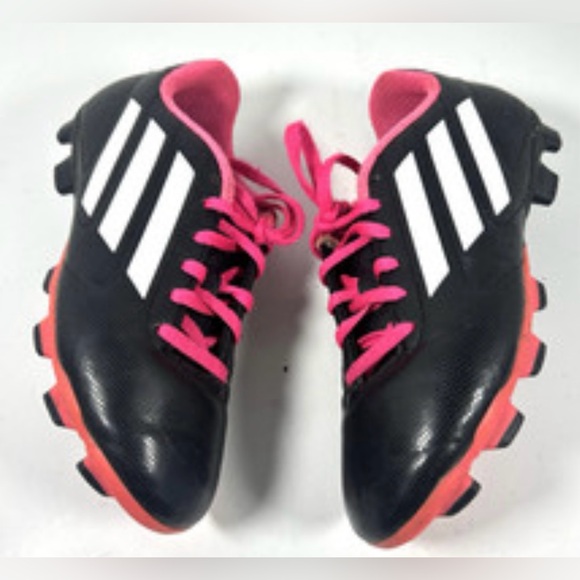 adidas | Shoes | Adidas Trx Fg Black Pink White Soccer Cleats Little ...